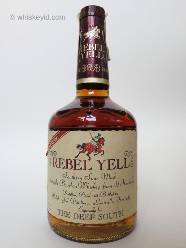 Rebel Yell 86 Proof Bourbon 1983 | whiskey id - identify vintage and ...