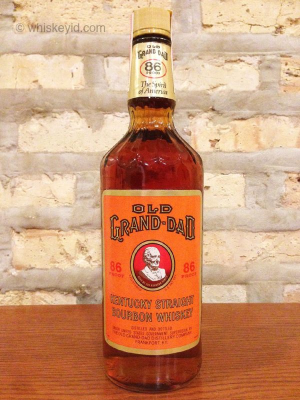 Old Grand Dad 86 Proof Bourbon 1986 | whiskey id - identify vintage and ...