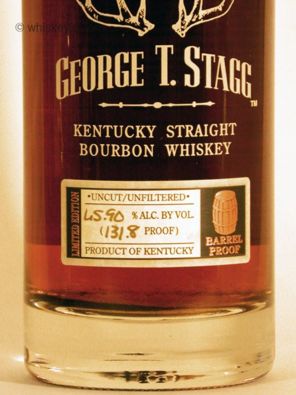 george_t_stagg_2005_lot_a_front_label | whiskey id - identify vintage ...