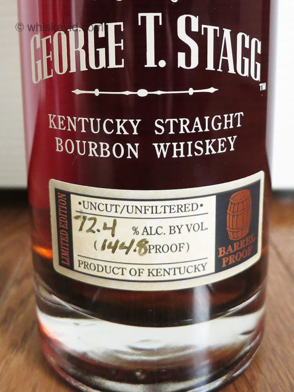 george_t_stagg_2007_front_label | whiskey id - identify vintage and ...