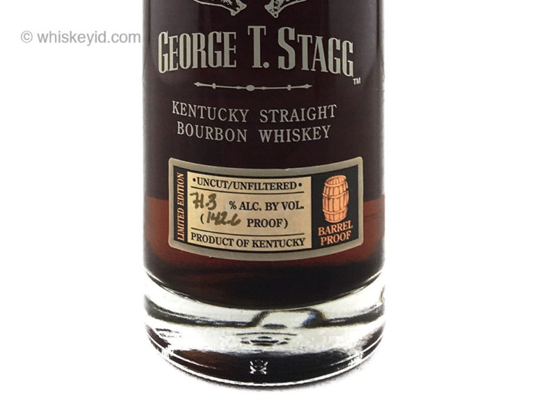 george_t_stagg_bourbon_2011_label | whiskey id - identify vintage and ...