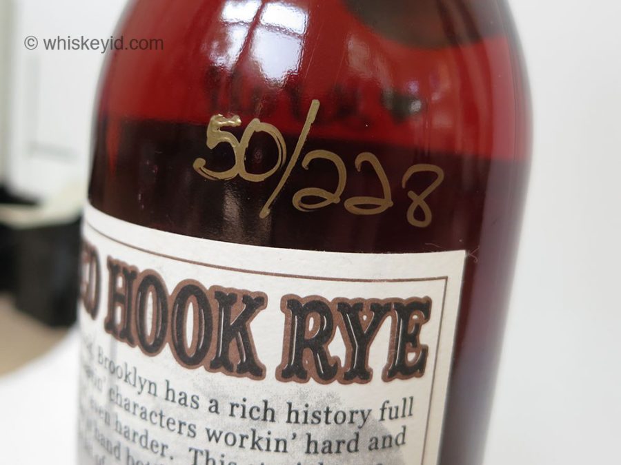 lenells_red_hook_rye_detail2 | whiskey id - identify vintage and ...