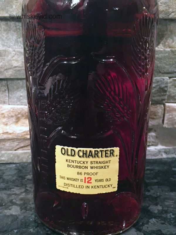 old_charter_12_year_bourbon_1967_back_label | whiskey id - identify ...