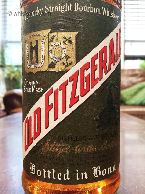 old_fitzgerald_6_bonded_1964_front_label | whiskey id - identify ...