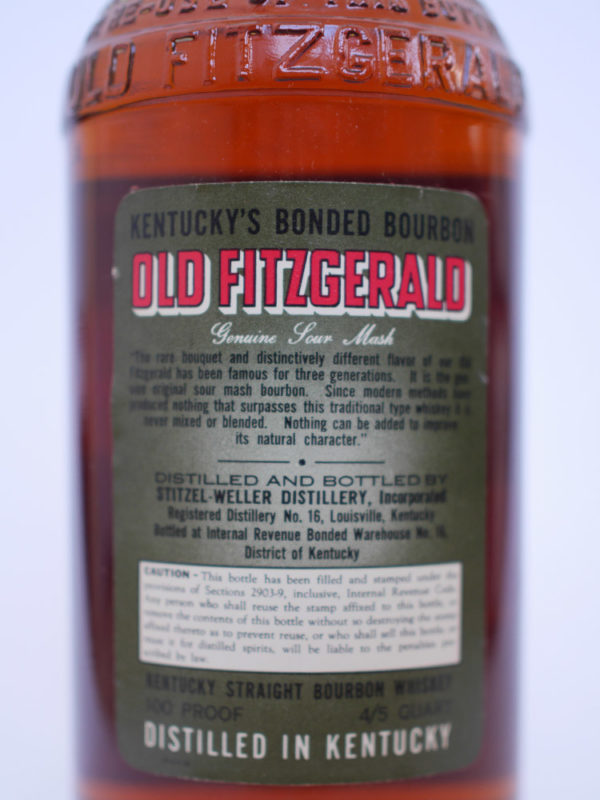 old_fitzgerald_bonded_1947-1951_back_label | whiskey id - identify ...