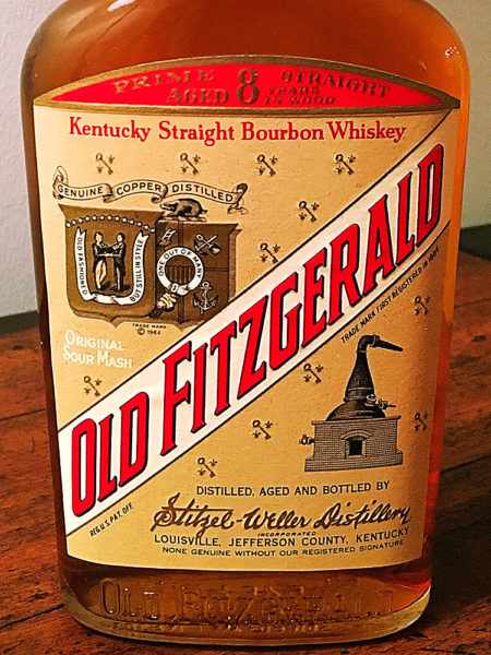 old_fitzgerald_prime_first_edition_bourbon_86_8_proof_8_year_1964_front ...