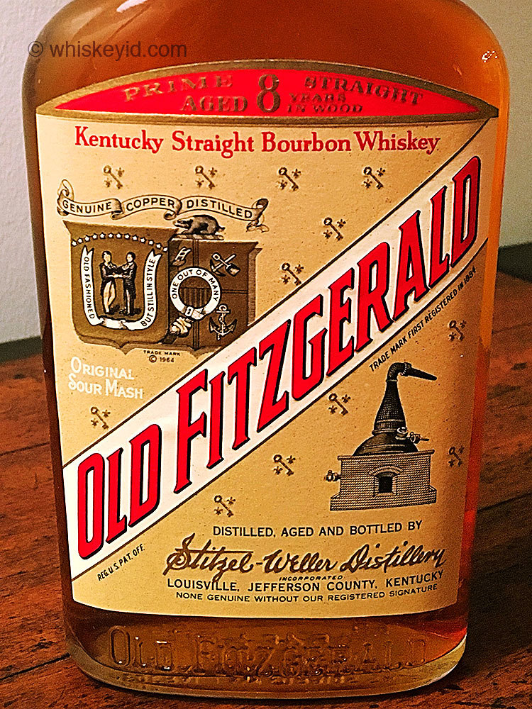 old_fitzgerald_prime_first_edition_bourbon_86_8_proof_8_year_1964_front ...