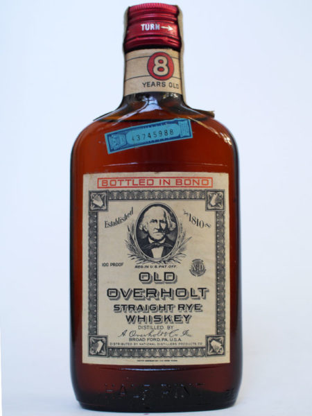 old_overholt_pennsylvania_rye_8yr_bonded_half_pint_1951_1962_front ...
