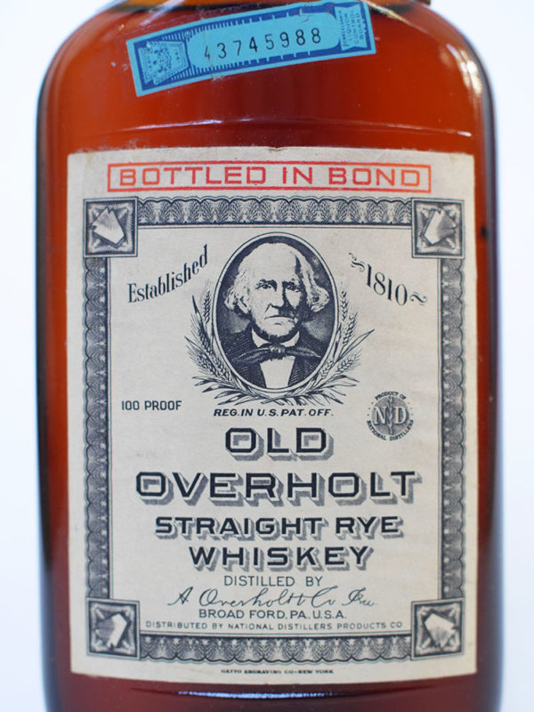 old_overholt_pennsylvania_rye_8yr_bonded_half_pint_1951_1962_front ...