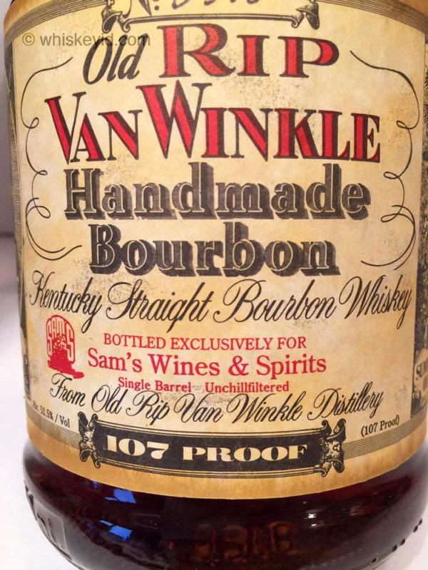 old_rip_van_winkle_15_year_bourbon_sams_wine_spirits_single_barrel ...