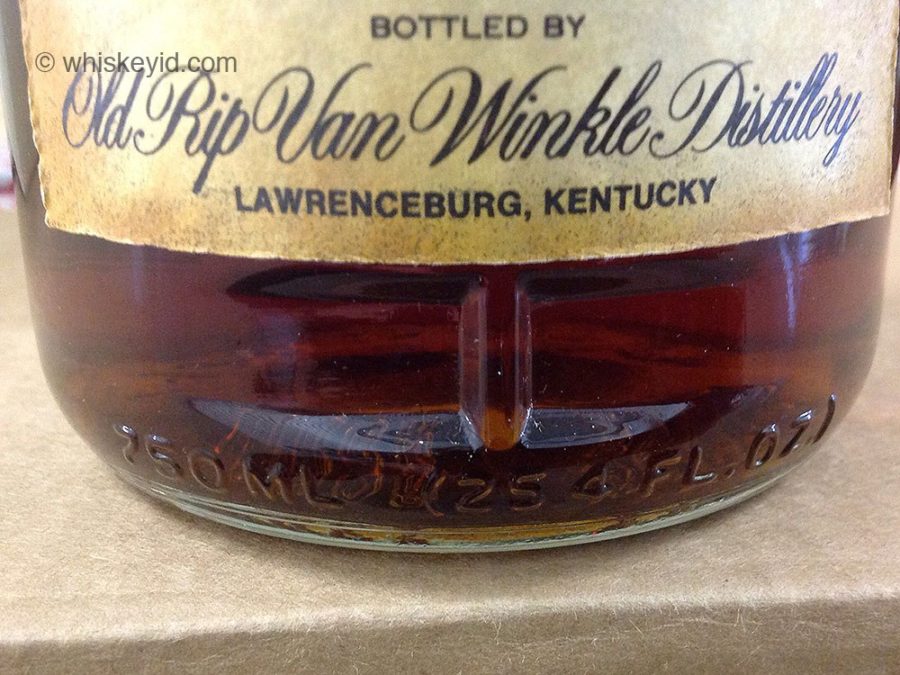 old_rip_van_winkle_1985_front_label | whiskey id - identify vintage and ...