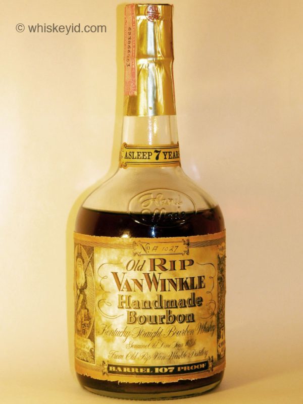 old_rip_van_winkle_7_1974_front | whiskey id - identify vintage and ...