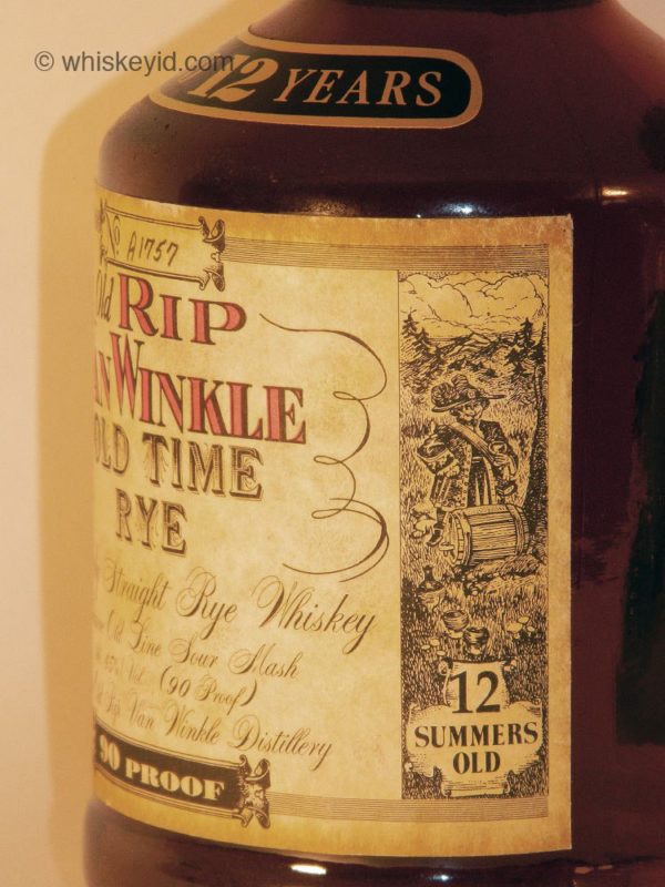 old_rip_van_winkle_old_time_rye_12_side2 | whiskey id - identify ...