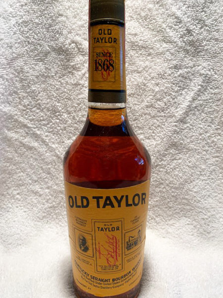 old_taylor_bourbon_80pf_1978_front | whiskey id - identify vintage and ...