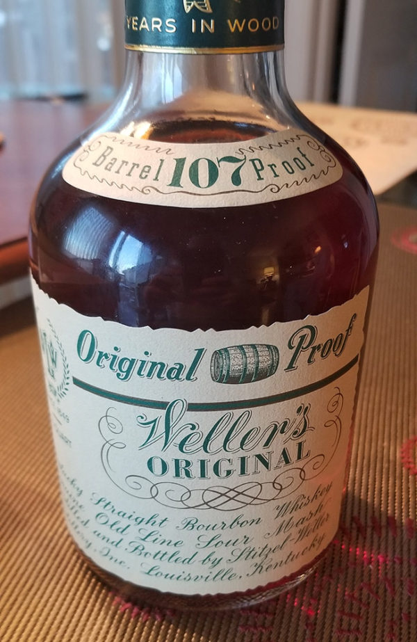 old_weller_original_7yr_107pf_1960_front_label | whiskey id - identify ...