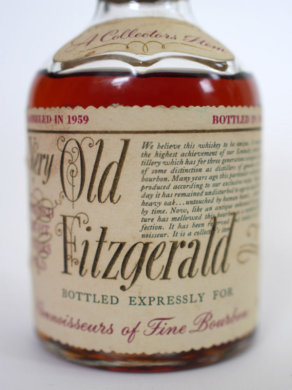 very_old_fitzgerald_8_year_bourbon_half_pint_1959-1967_front_label ...