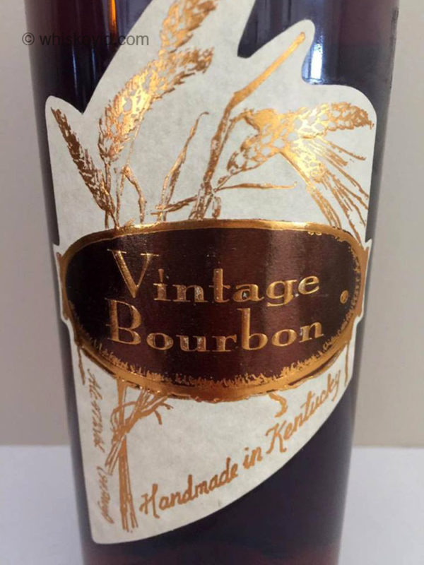 vintage_bourbon_23_year_kbd_front_label | whiskey id - identify vintage ...