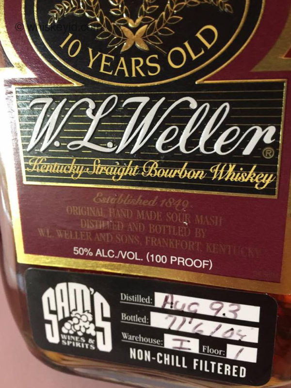 weller_centennial_bourbon_10yr_sams_single_barrel_front_label | whiskey ...