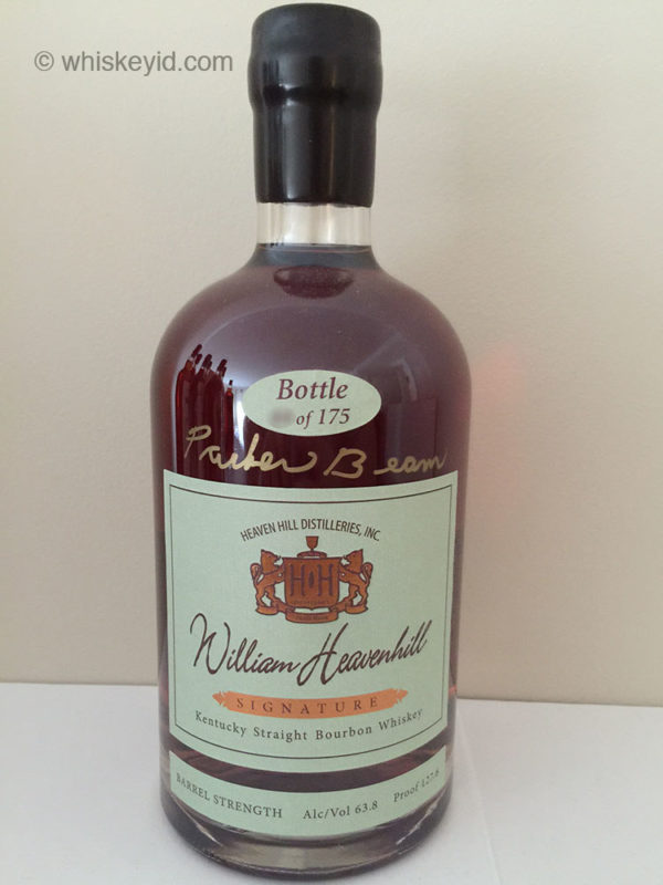 william_heavenhill_barrel_2_front | whiskey id - identify vintage and ...